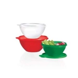 Tupperware | Kitchen | Brand New Tupperware 3 Pc Holiday Wonderlier ...